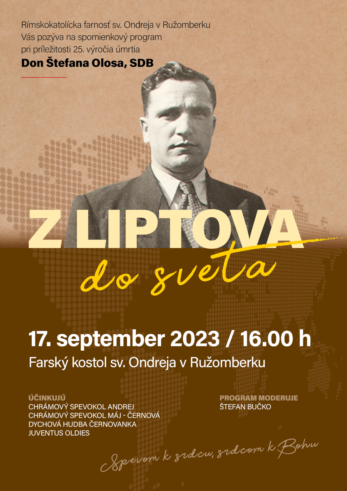 Z Liptova do sveta – Rímskokatolícka cirkev, farnosť Ružomberok